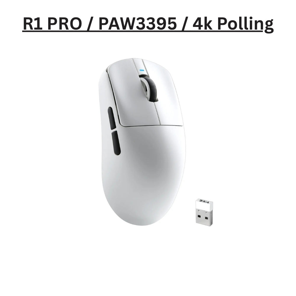 VXE Dragonfly R1 Pro – 48g Ultra-Light Wireless Mouse | PAW3395 | 4K ...